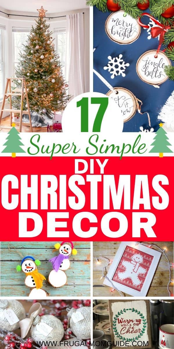 17 DIY Christmas Decorations to Add Holiday Cheer to your Home This Year