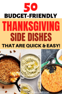 50 Cheap Thanksgiving Sides that are Easy and Delicious