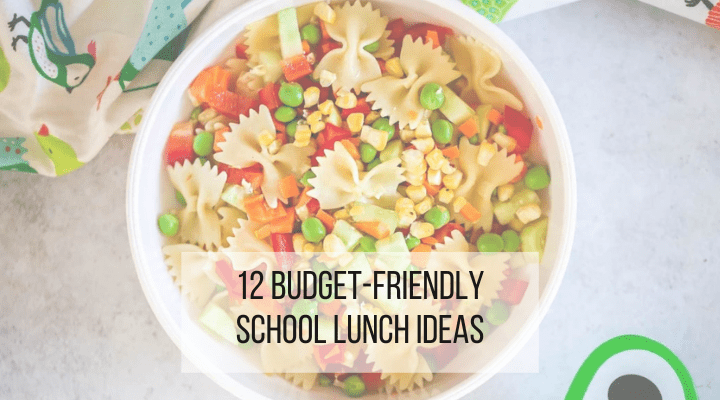 12 Cheap School Lunch Ideas for Kids that Cost $1 Per Person