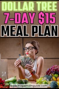 $15 Weekly Meal Plan with a Dollar Tree Food List