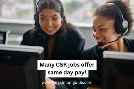 25 Same Day Pay Jobs to Make Money Fast in 2025 - The Frugal Mom Guide
